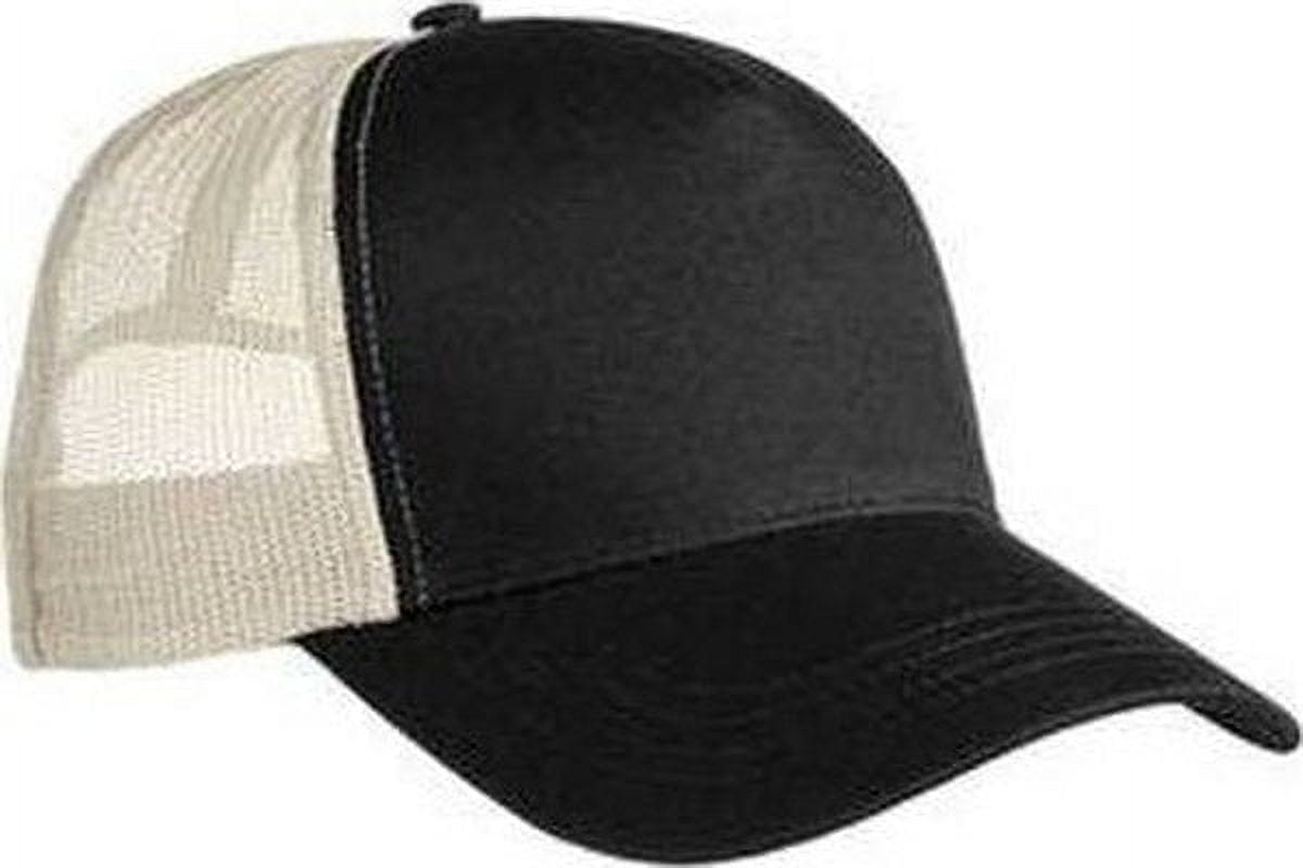 Econscious EC7094 5-Panel Organic Rpet Trucker Cap - Black Oyster ...