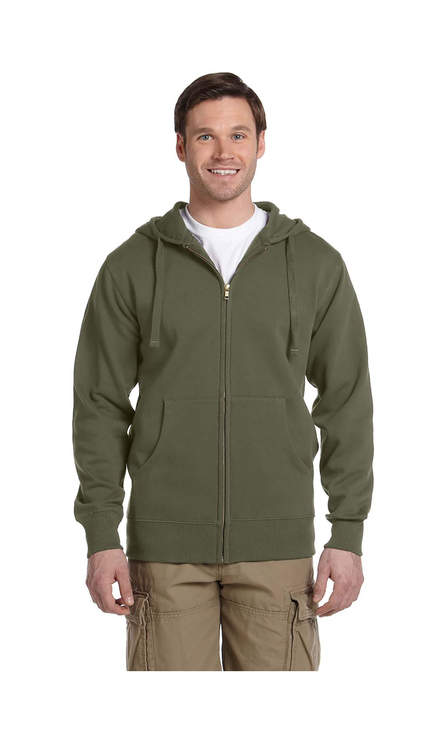 Econscious Men's Organic Recycled Full-Zip Hood, Style EC5650 - Walmart ...
