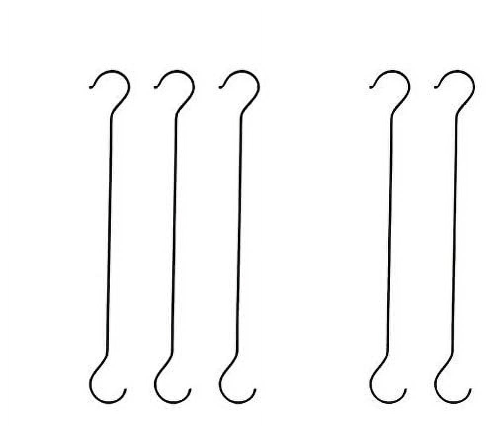 Ecopal Hanging Pot Extension Hook And Plant Hanger (Pack Of 5, 40 Cm ...