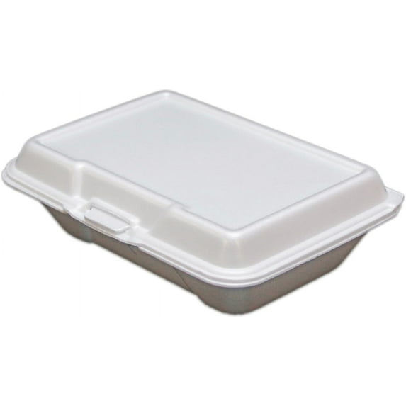 Ecopax 2051 Compartment Foam Hinged Container 9.25 x 6.38 x 2.88 | 200 ...