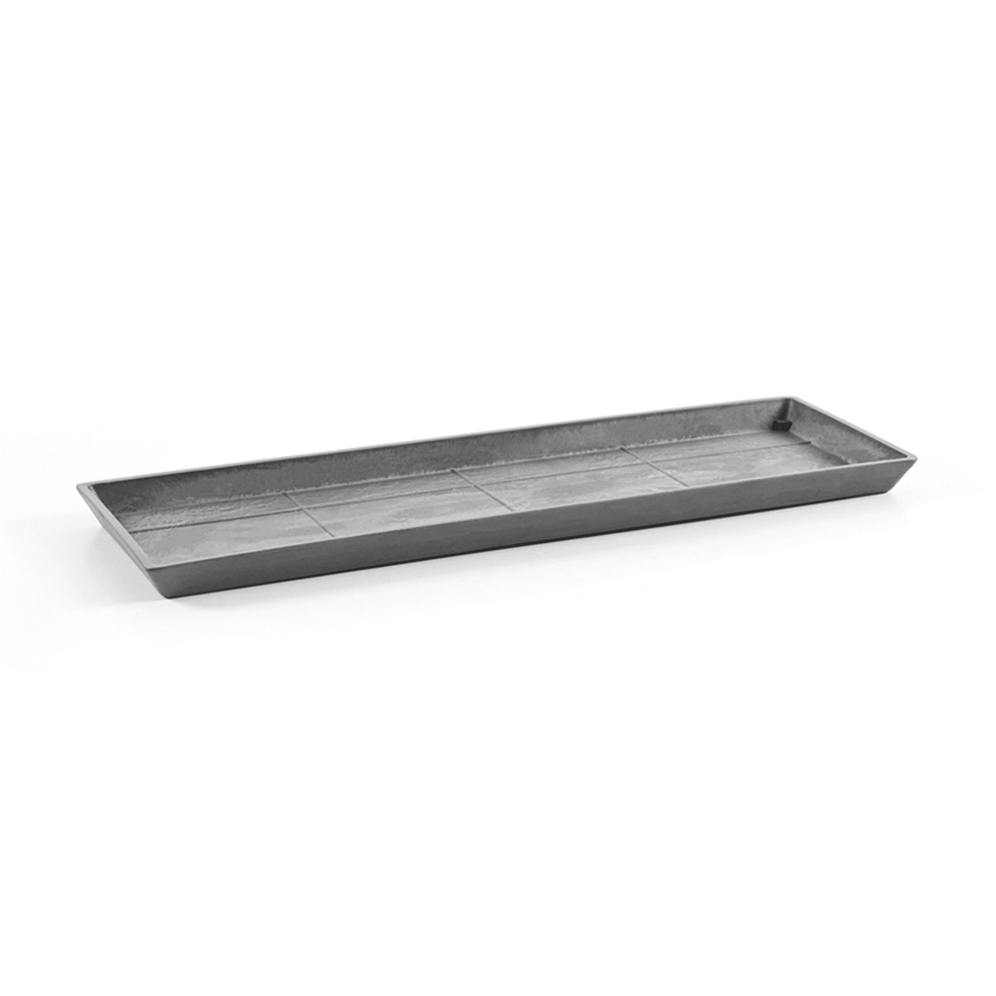 Ecopots Indoor/Outdoor Modern Plastic Rectangular Bruges Flower Pot ...