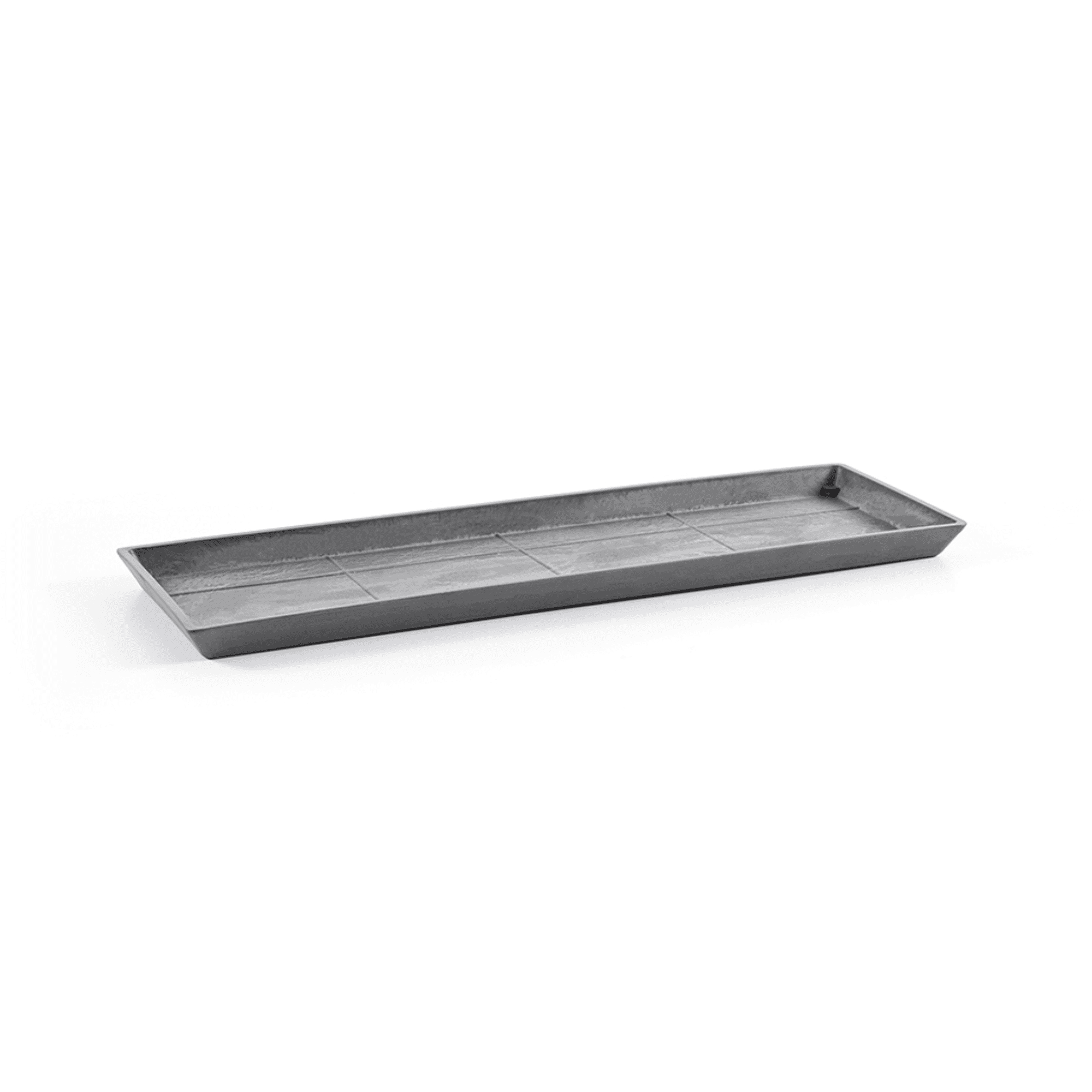 Ecopots Indoor/Outdoor Modern Plastic Rectangular Bruges Flower Pot ...