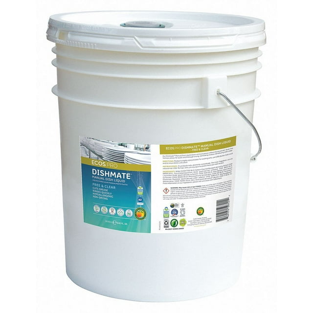 Ecos Pro Dish Soap,Bucket,5 gal,Dishmate,Liquid PL9721/05 - Walmart.com