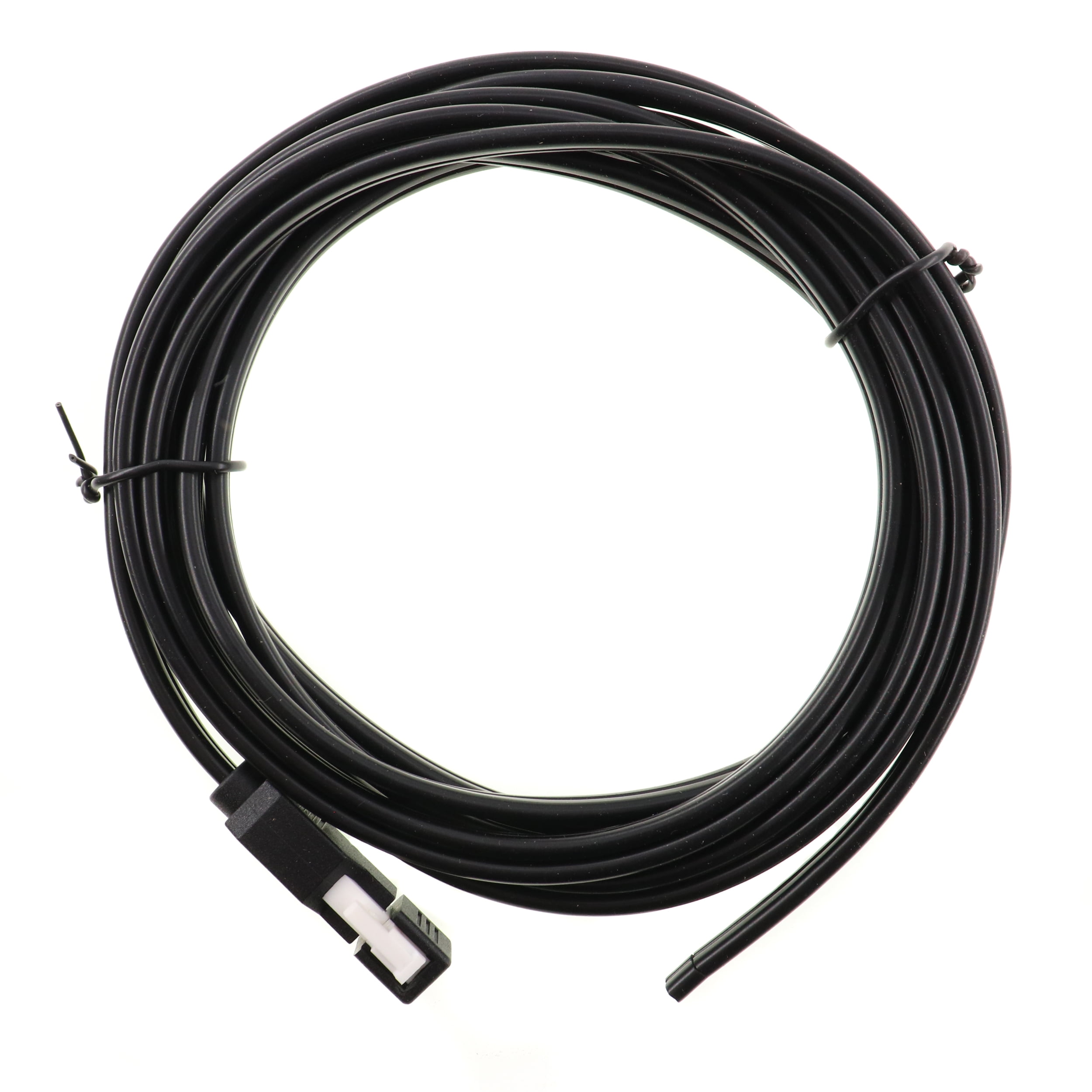 Ecosense INT2P-A-LDR-120-10 LED Fixture Leader Cable, 2-Pin, Black, 10 ...