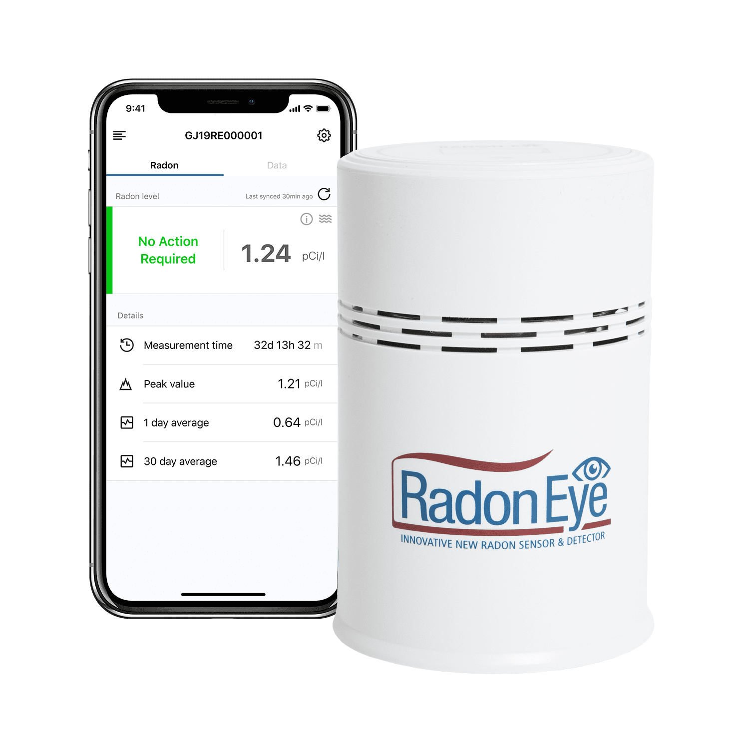 Ecosense RD200W RadonEye, Home Radon Detector, Fast & Reliable Real ...