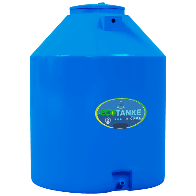 Ecotanke Blue Color 250 Gallons s Water Tank, 2075 Pounds When Its Full ...