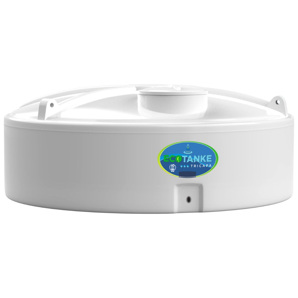 Free Shipping! Ecotanke White Color 500 Gals Low Profile Water Tank ...