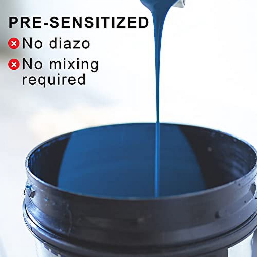 Ecotex® AP Blue Screen Printing Emulsion (Quart - 32oz.) Pre ...