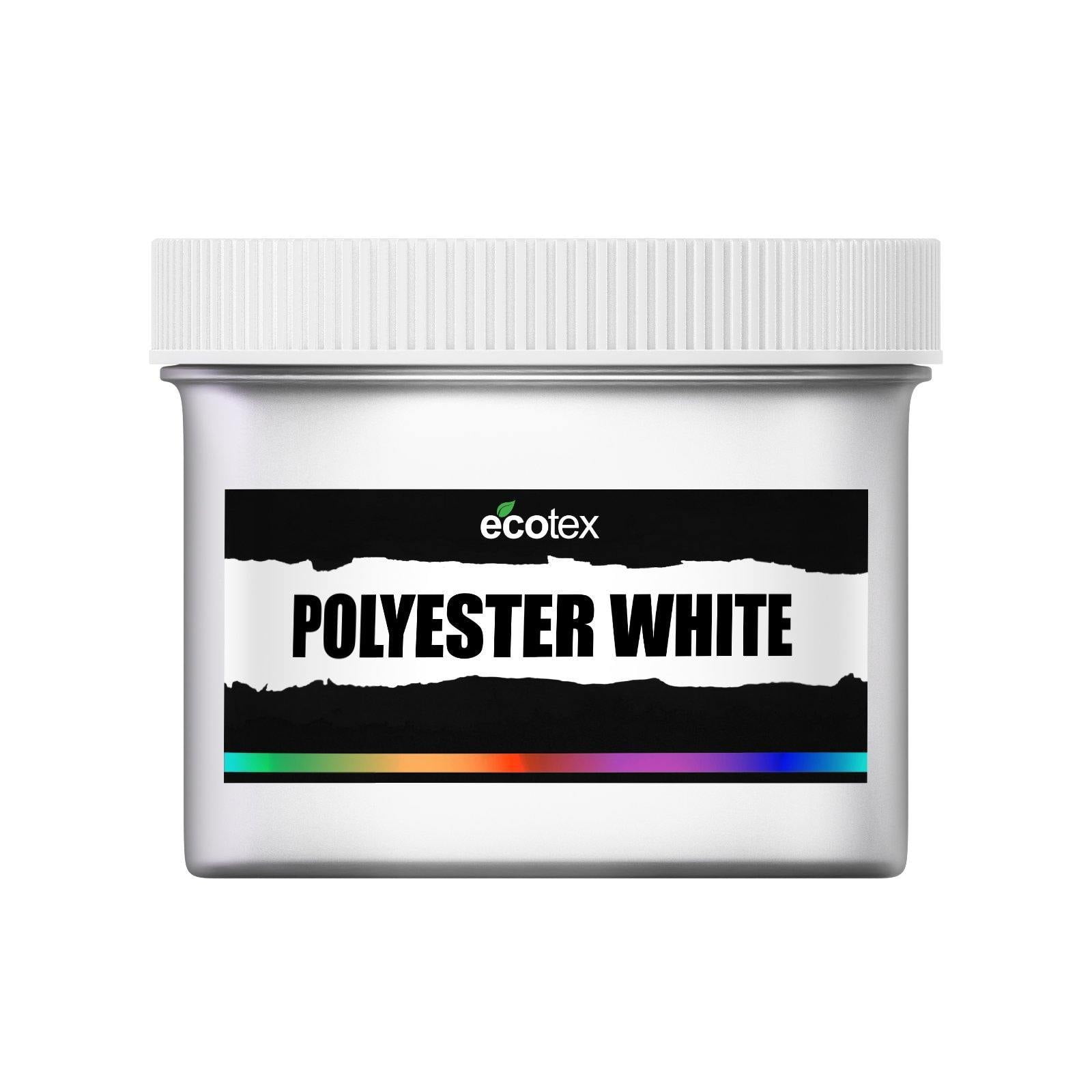 Ecotex® Polyester White NP Low Bleed Plastisol Ink for Screen Printing ...
