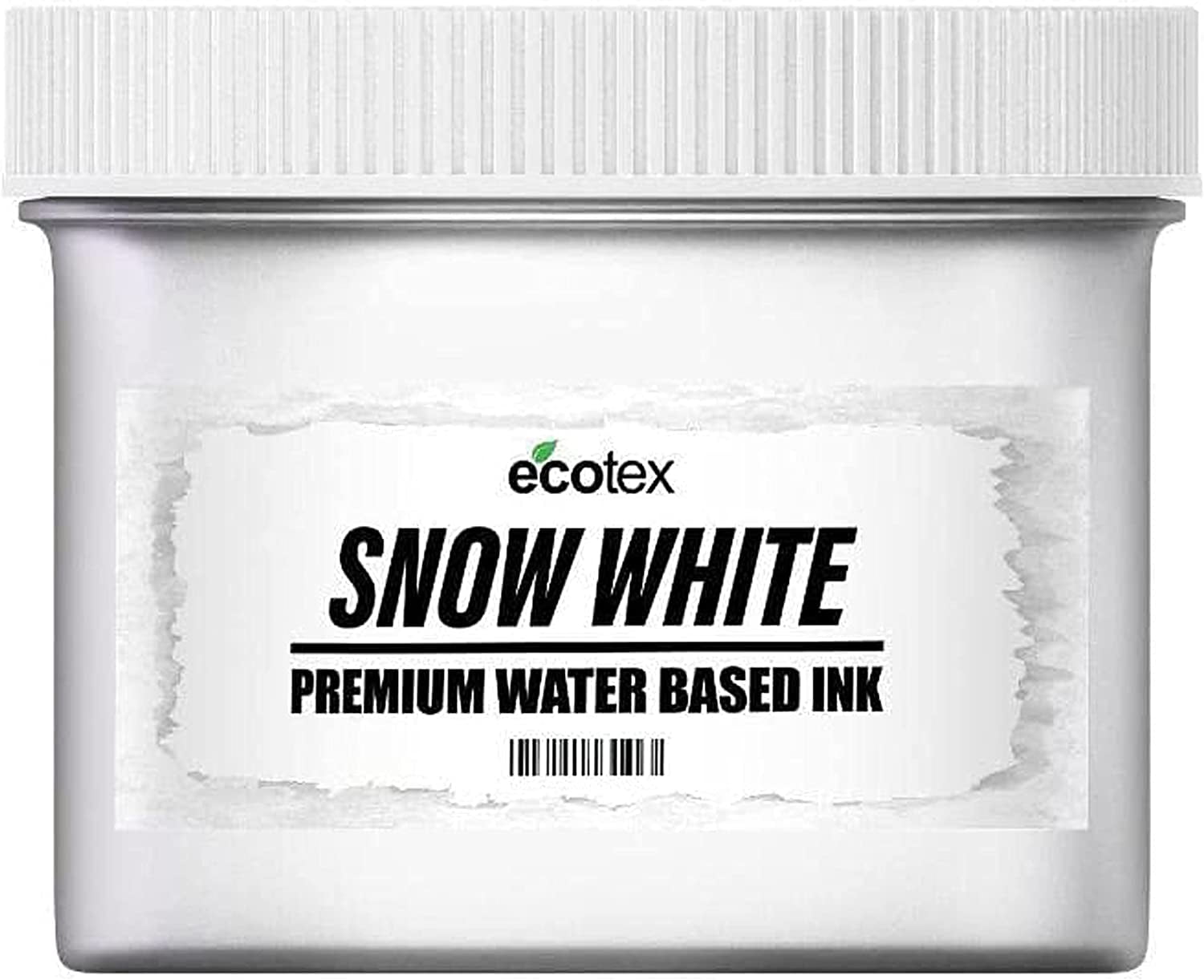 Ecotex Snow White Water Based Screen Printing Ink (5 Gallon - 640oz ...