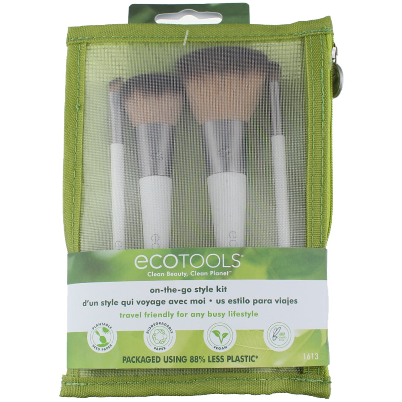 Ecotools On-The-Go Style Kit Brush Set, 4 Ct - Walmart.com