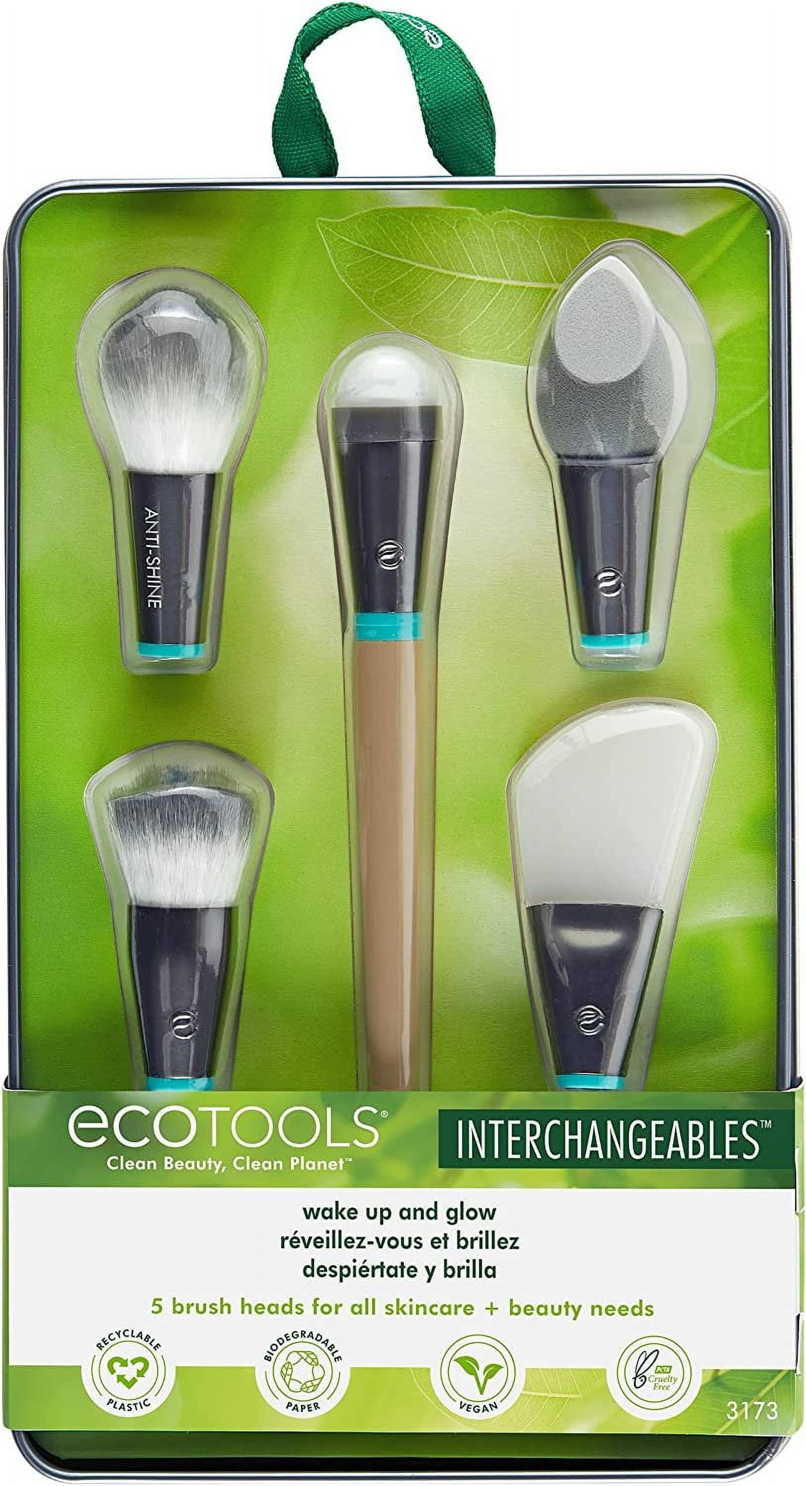 Ecotools Wake up + glow Makeup Brush Set, 6 Ct 6.9 oz - Walmart.com