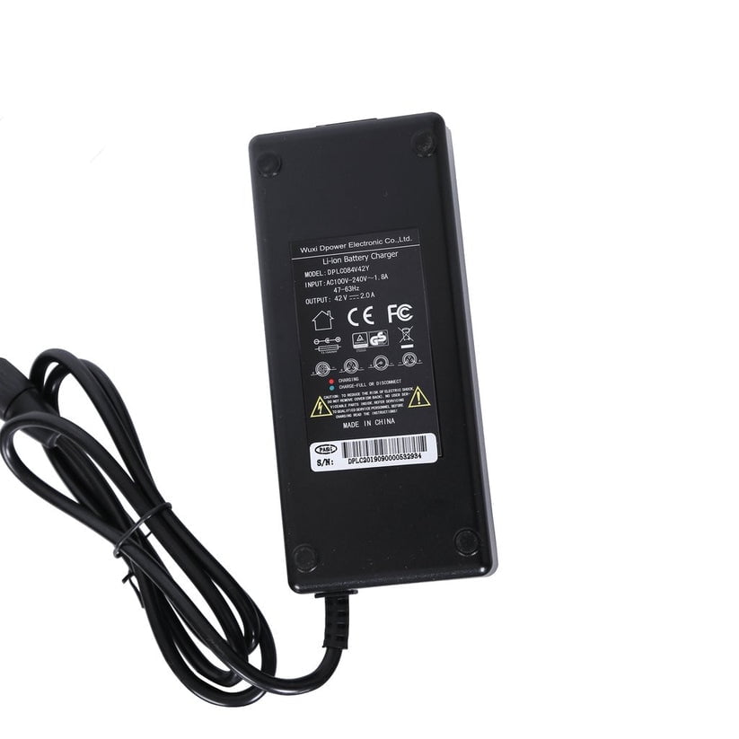 Ecotric Charger for model 26 Inches fat bike, Rocket, Vortex, Leopard ...