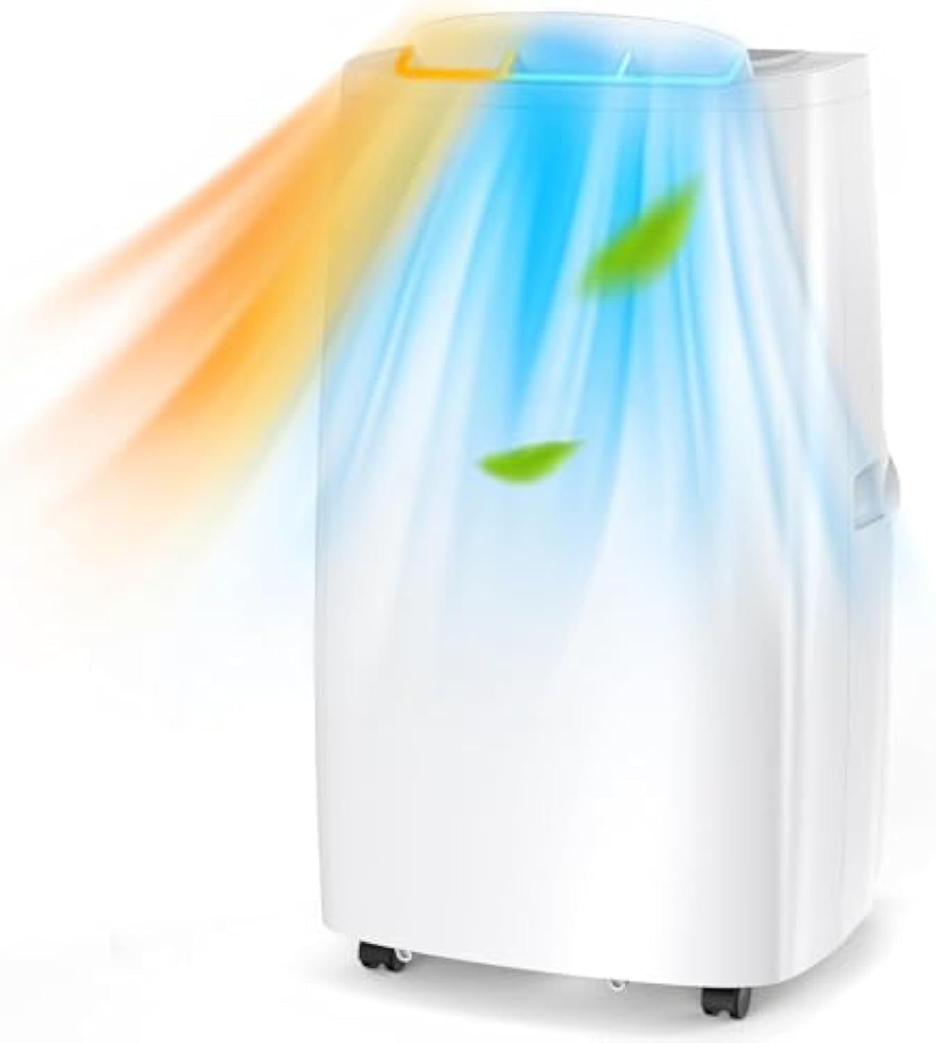 Ecotronic Portable Air Conditioner, 14,000 BTU with Fan Dehumidifier ...