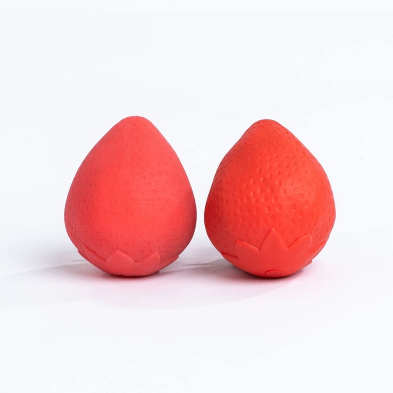 Ecowise Hand Therapy Fruit Squish Ball - Strawberry - Walmart.com