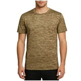 Ecqkame Men's Dry Workout T-Shirts Athletic Running Loose Breathable ...