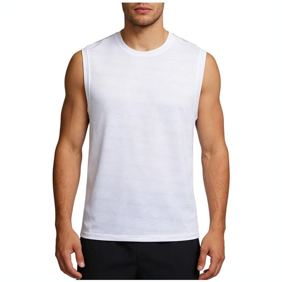 Ecqkame Men's Dry Workout T-Shirts Athletic Running Loose Breathable ...