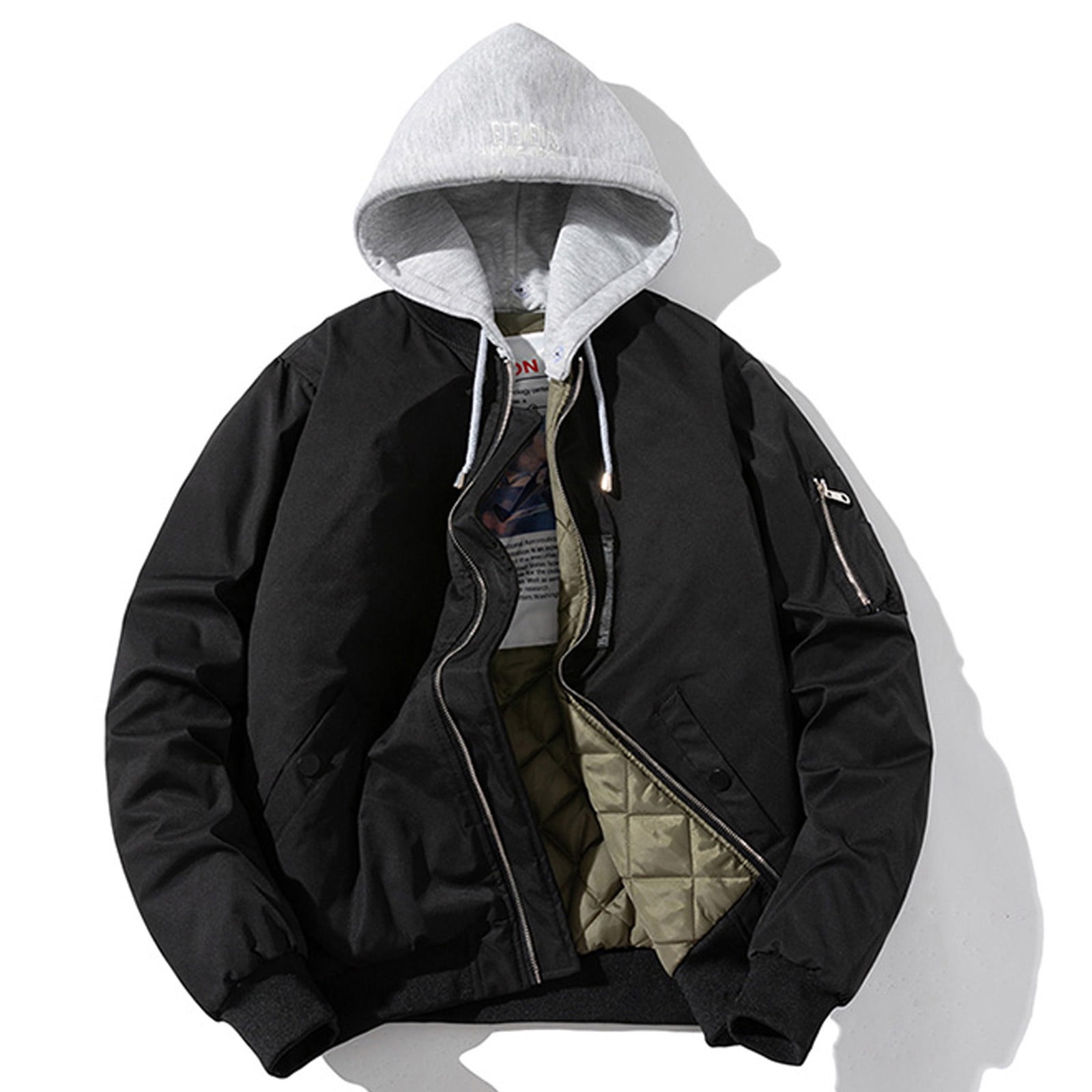 Ecqkame Men's Thick Winter Jackets Clearance New Fashion Blazer Blazer ...