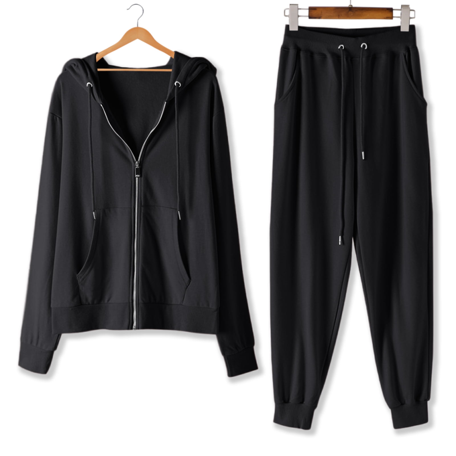 Ecqkame Tracksuit Sets for Women Clothing Two Piece Fall Jogging ...