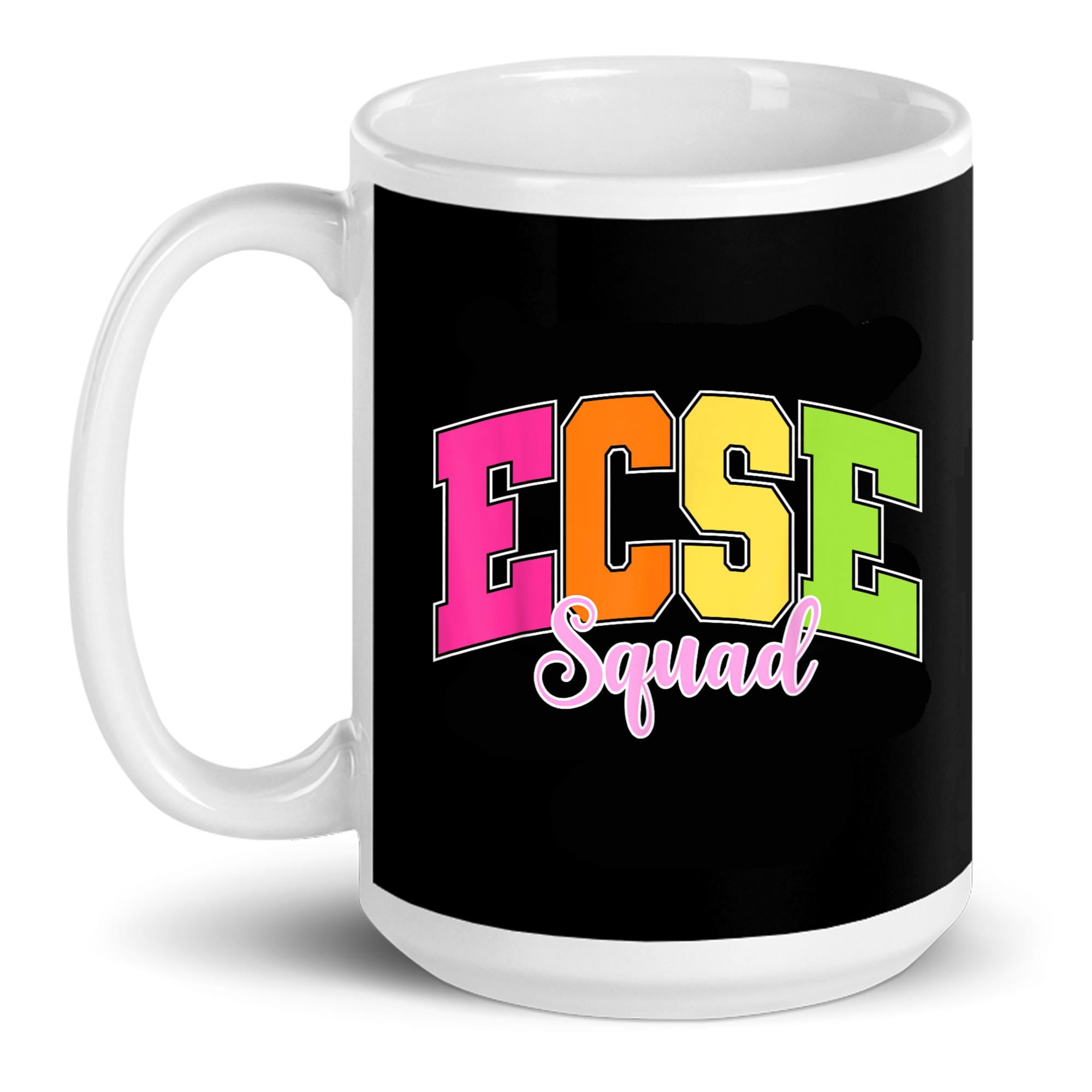 Ecse Squad Early Childhood Special Education Ecse Teacher Gift Ceramic ...