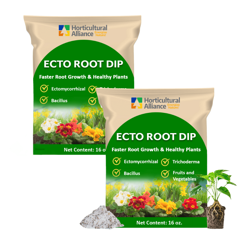 Ecto Root Dip 16 oz. (2 Pack) Root Stimulant Plant Rooting Powder Root ...