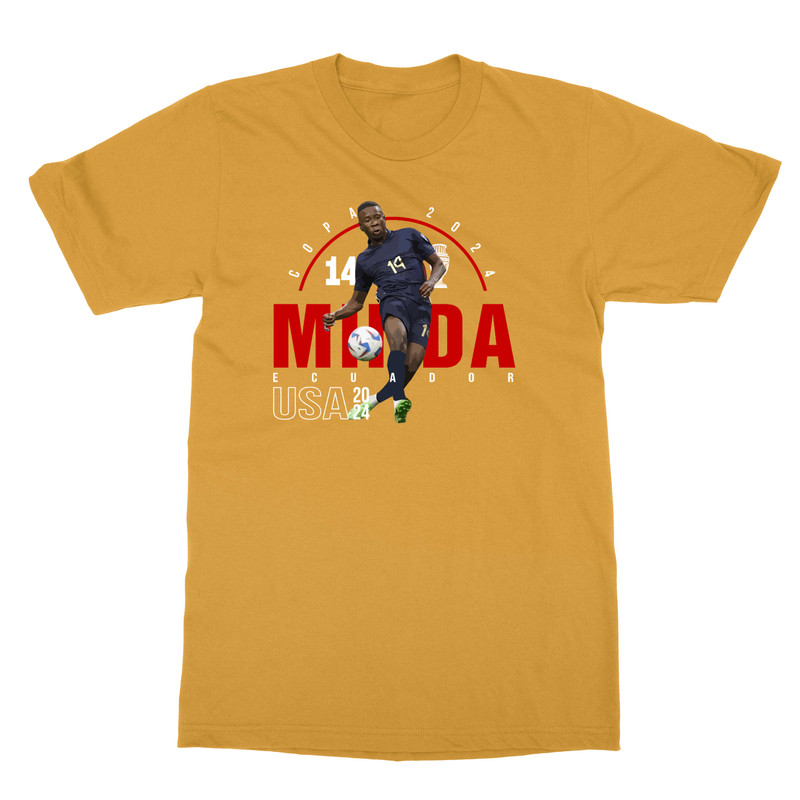 Ecuador America 2024 Tribute Minda Inspired For Fans Unisex T-Shirt ...