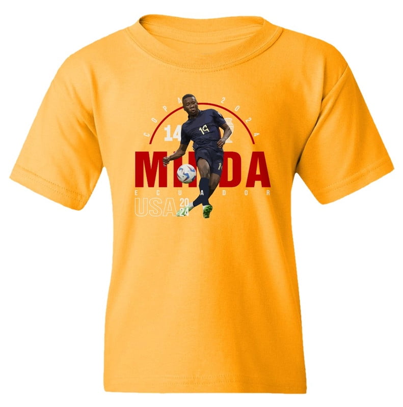 Ecuador America 2024 Tribute Minda Inspired For Fans Youth Unisex T ...