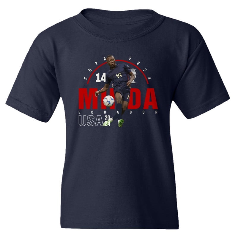 Ecuador America 2024 Tribute Minda Inspired For Fans Youth Unisex T ...