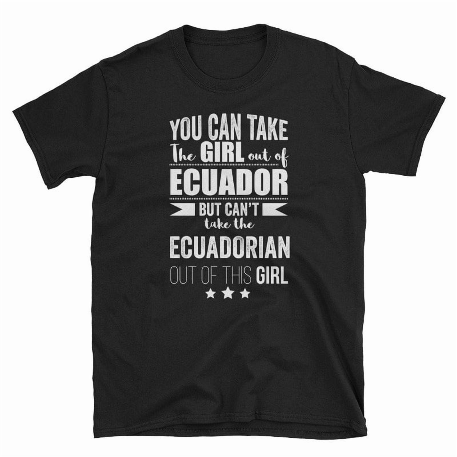 Ecuador Country Pride Gift South America Heritage Flag Graphic T Shirt ...