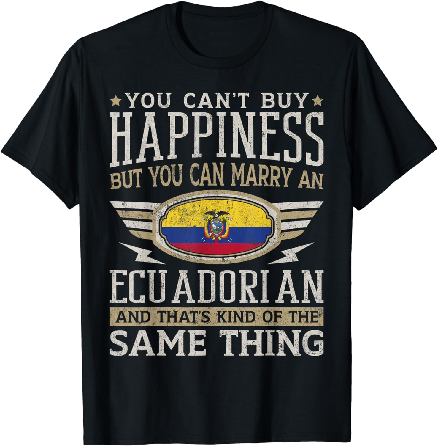 Ecuador Flag Proud Ecuadorians Men & Women Cotton T-Shirt - Walmart.com