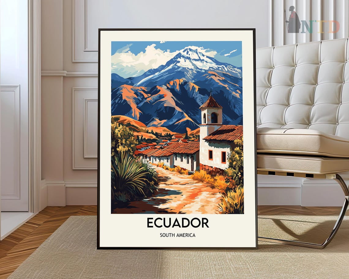 Ecuador Print, Ecuadorecuador Poster, Ecuador Photo, Ecuador Poster ...