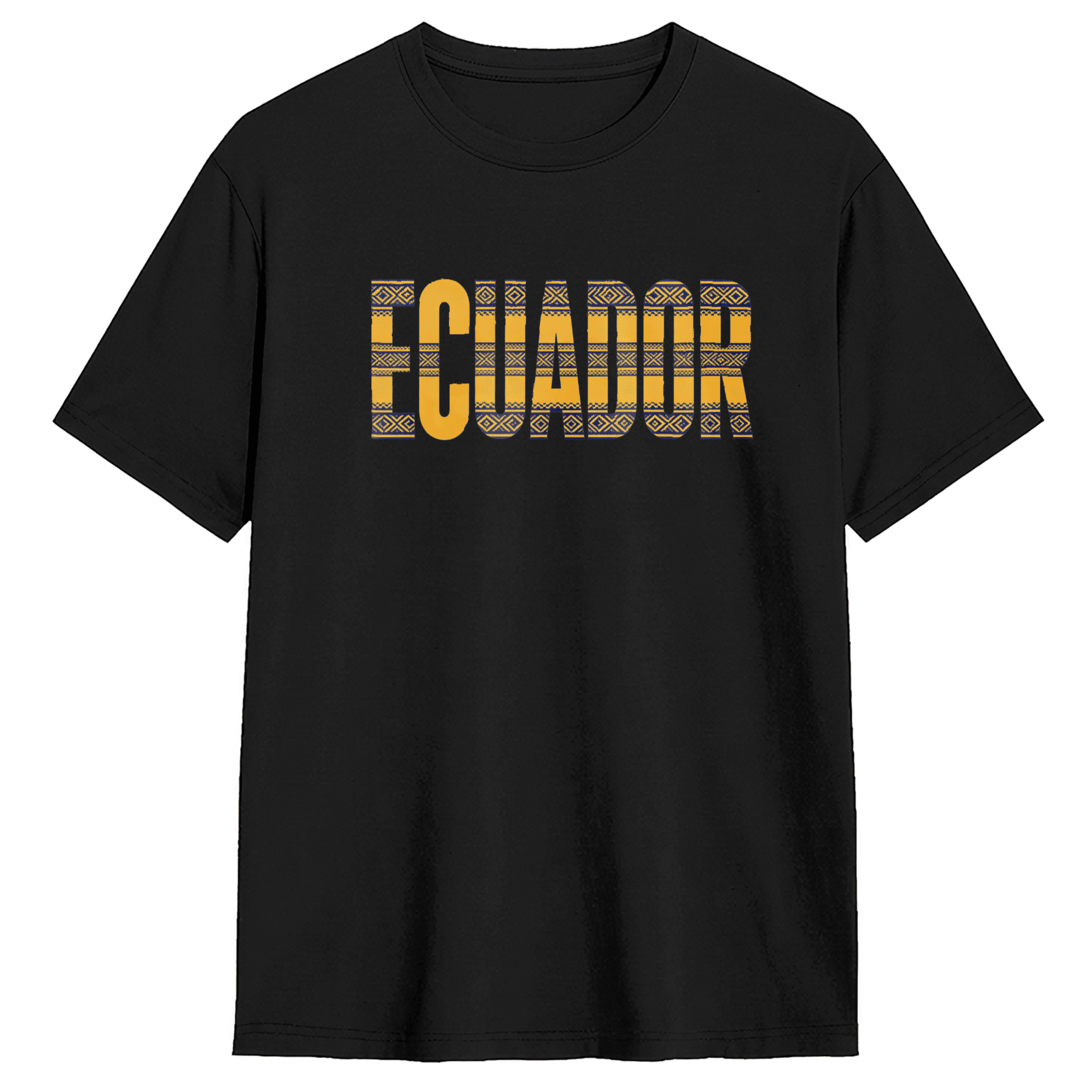 Ecuador Retro Graphic Tee For Men And Women, Travel Fun Cotton Short ...