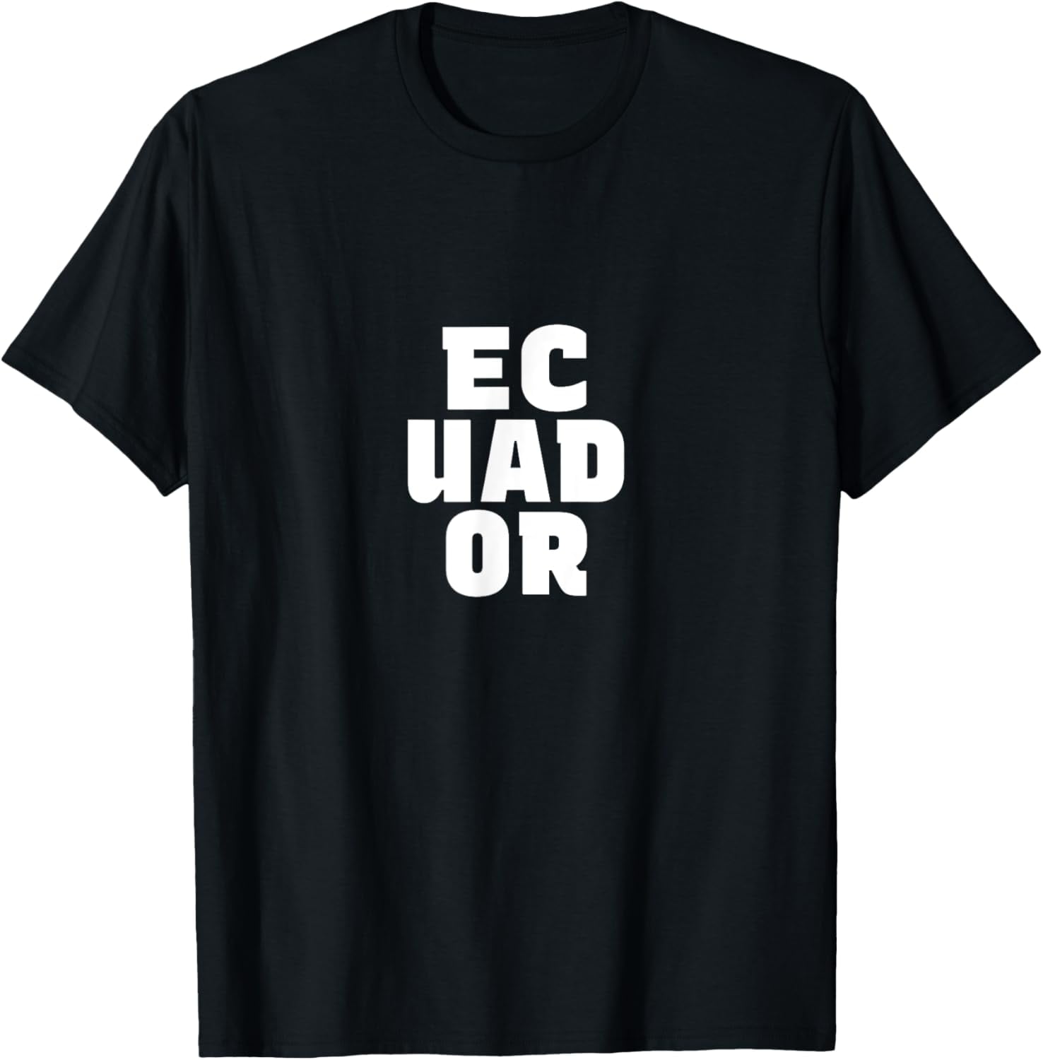 Ecuador Souvenir - Ecuadorian Pride Letter Box Word Art T-Shirt men and ...