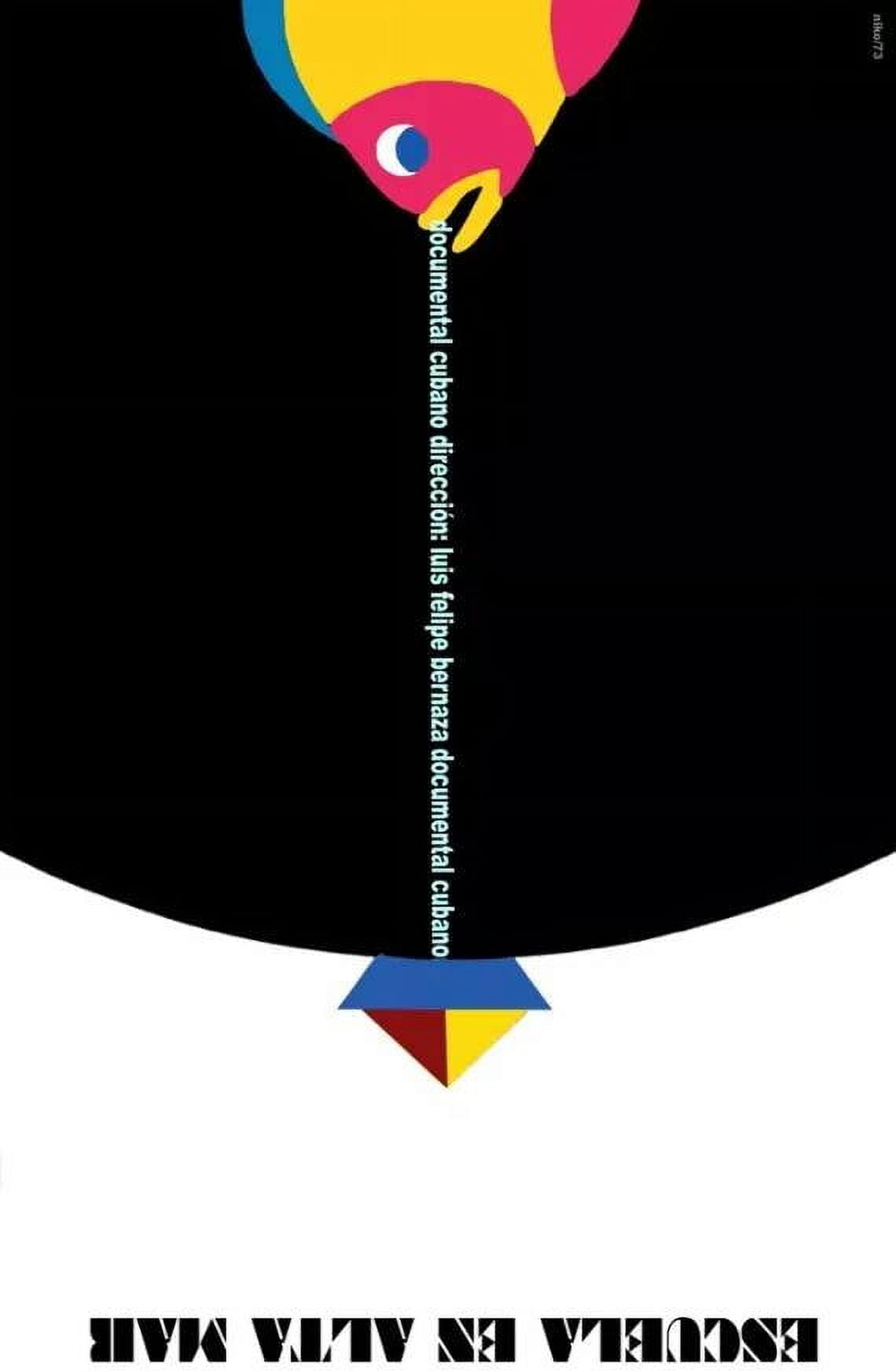 .Ecuela en alta mar.upside down boat.movie.POSTER.Decoration.Graphic Art 24 x 36 Inch Poster ...