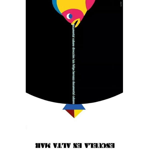 .Ecuela en alta mar.upside down boat.movie.POSTER.Decoration.Graphic ...