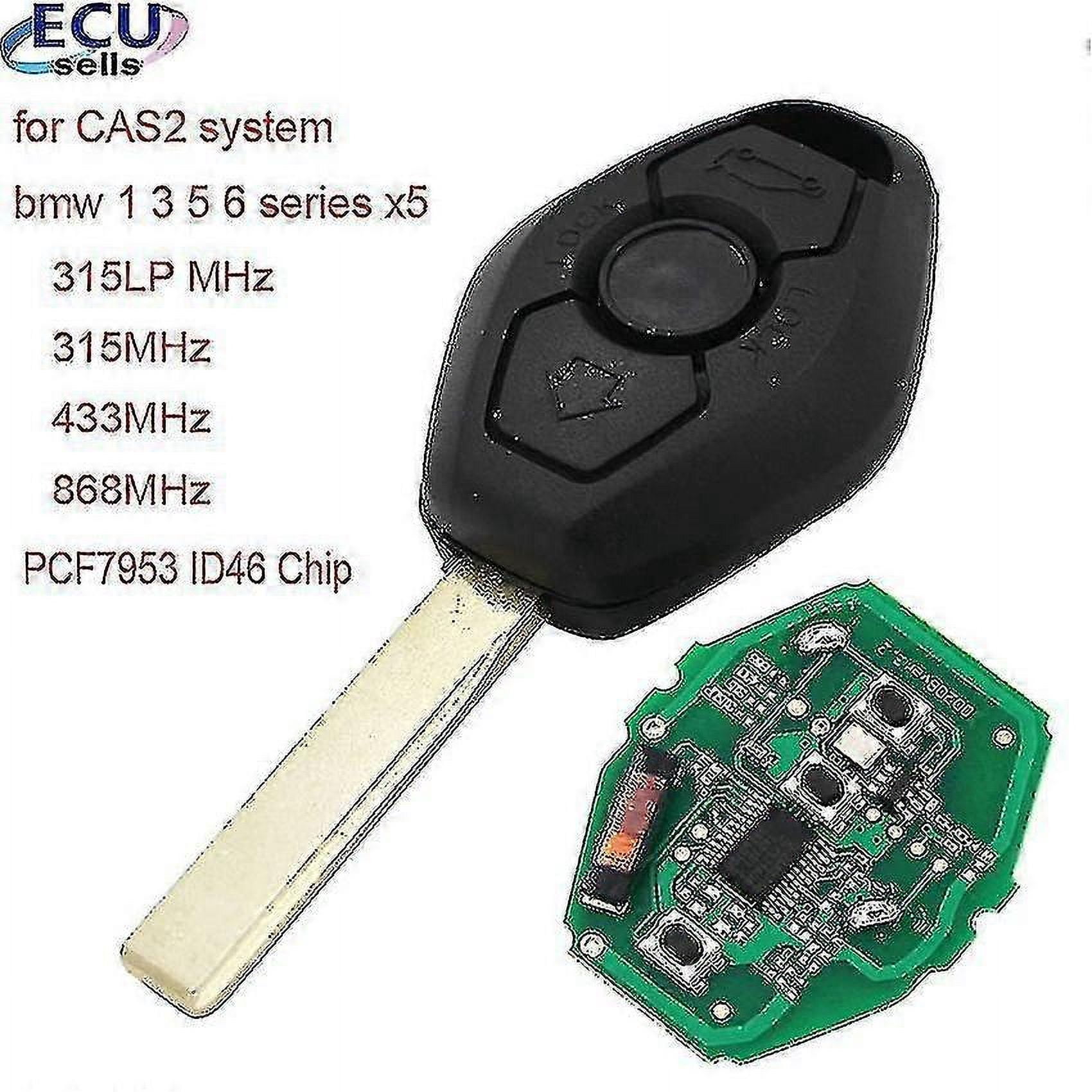 Ecusells 315lp / 315mhz /433mhz /868mhz 3b Remote Key With Pcf7953 Id46 ...