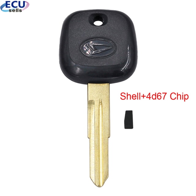 Ecusells Transponder Key Blank Fob Key for Daihatsu Charade Copen Cuore ...