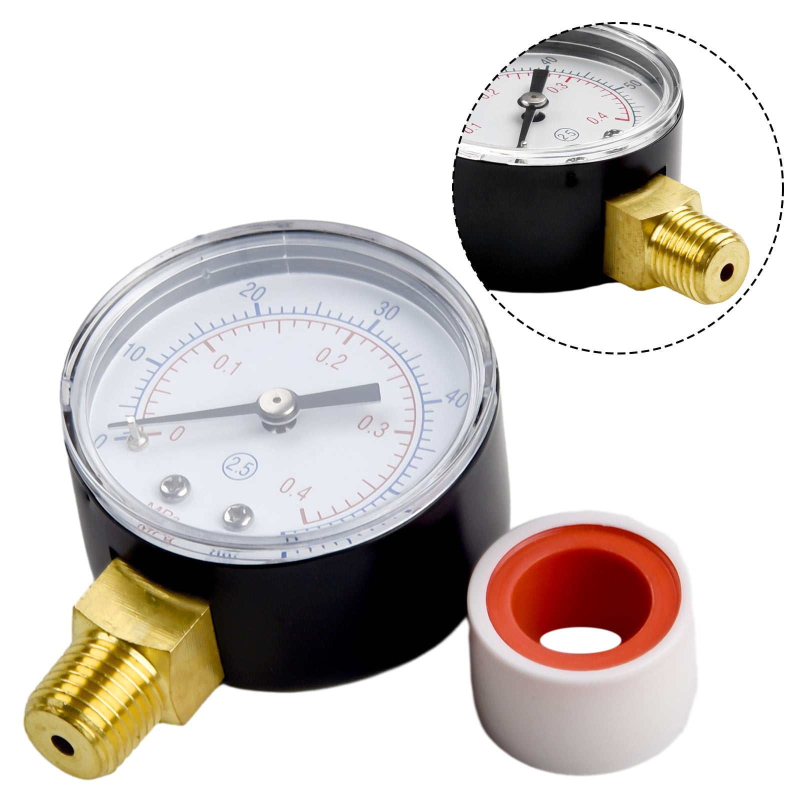 Ecx270861 Bottom Mount Pressure Gauge for Hayward Sand Pool Filter 60 ...