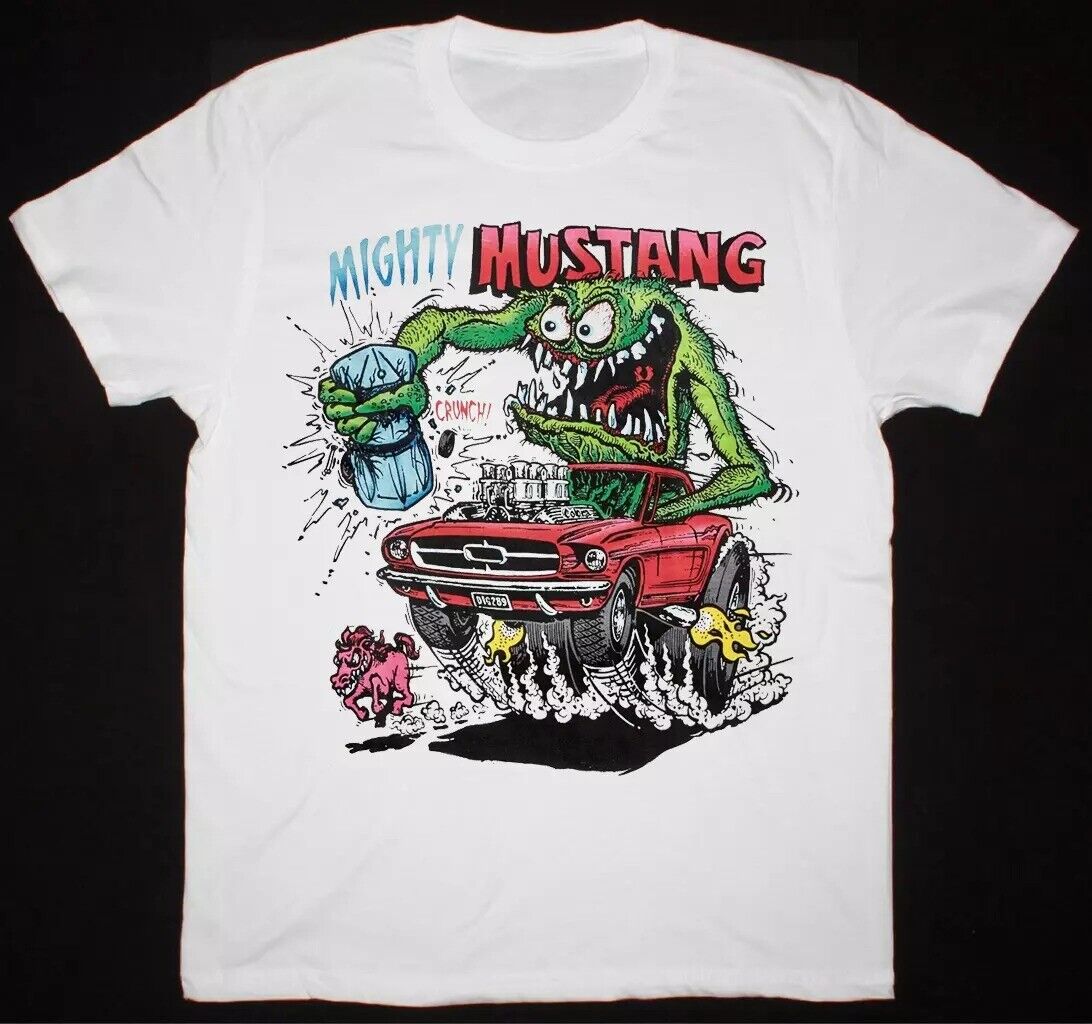 Ed Big Daddy Roth Rat Fink Mighty Mustang Shirt Unisex S-5Xl - Walmart.com