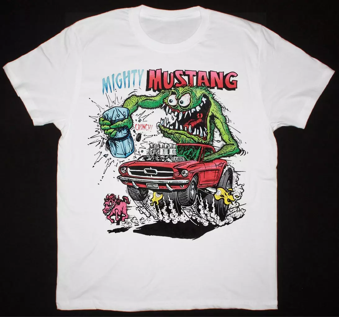 Ed Big Daddy Roth Rat Fink Mighty Mustang Shirt - Walmart.com