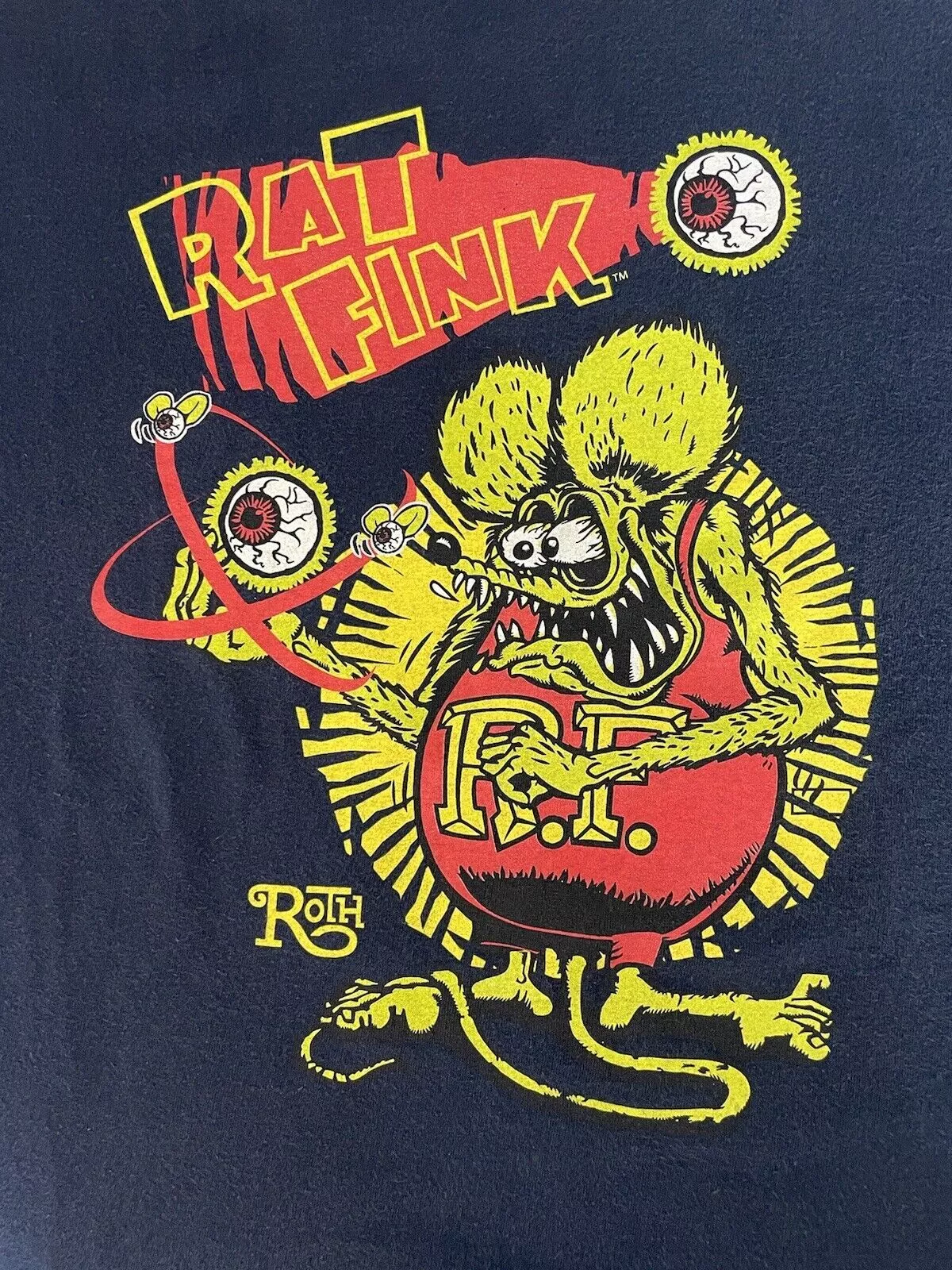 Ed Big Daddy Roth Rat Fink Unisex Cotton Classic T-Shirt Hot Trending ...