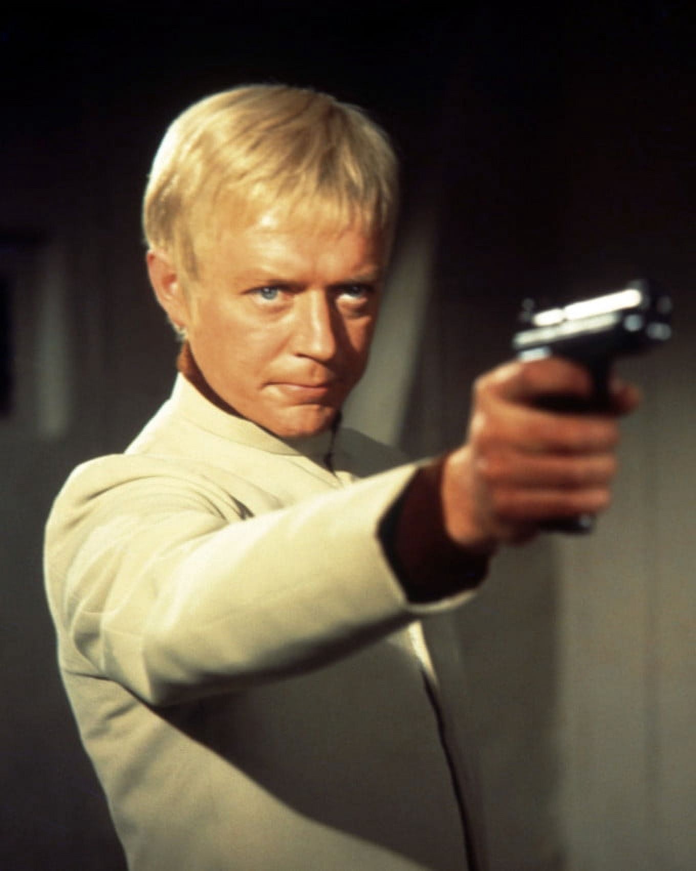 Ed Bishop Ufo Cult Sci-Fi Series Pointing As Straker 24X36 Classic ...