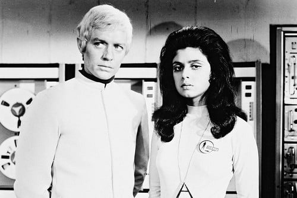 Ed Bishop and Ayshea Brough in UFO 24x36 Poster - Walmart.com