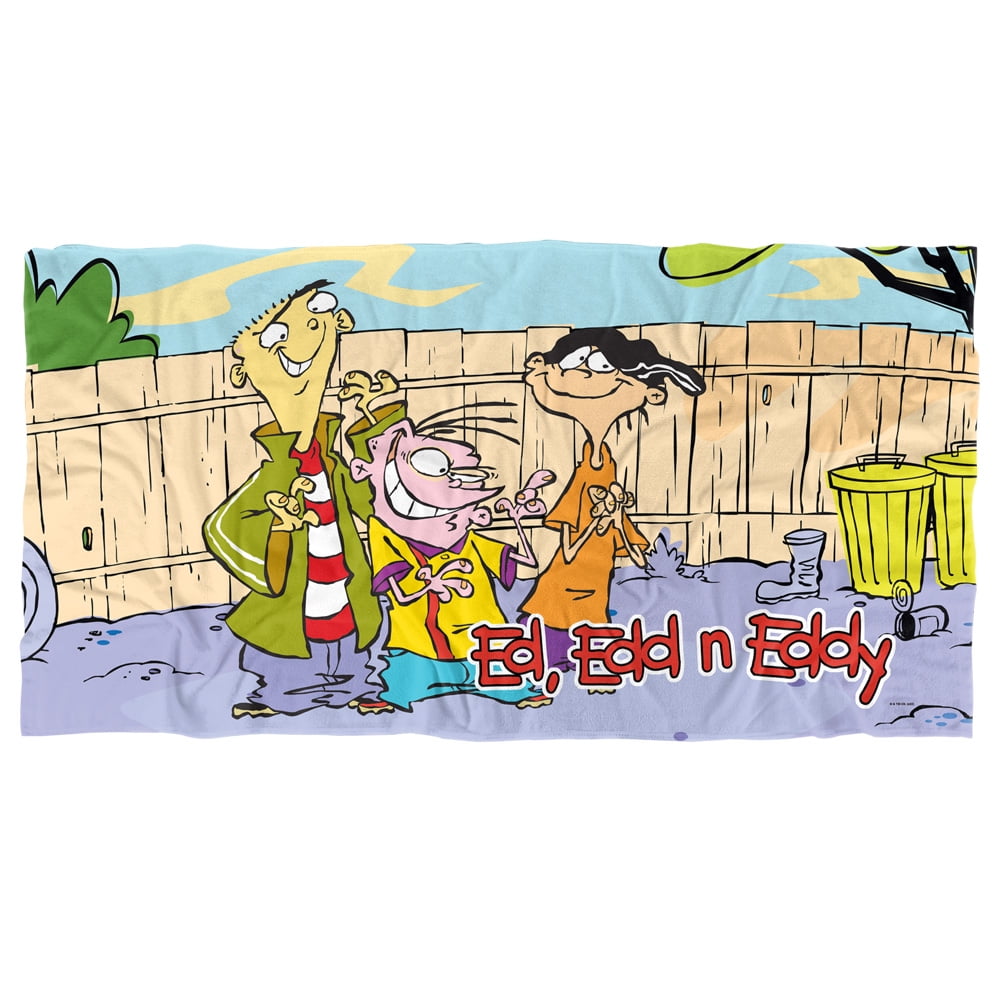 Ed EDD N Eddy Beach Towel, 30"x60", Backyard Boys Beach Towel - Walmart.com