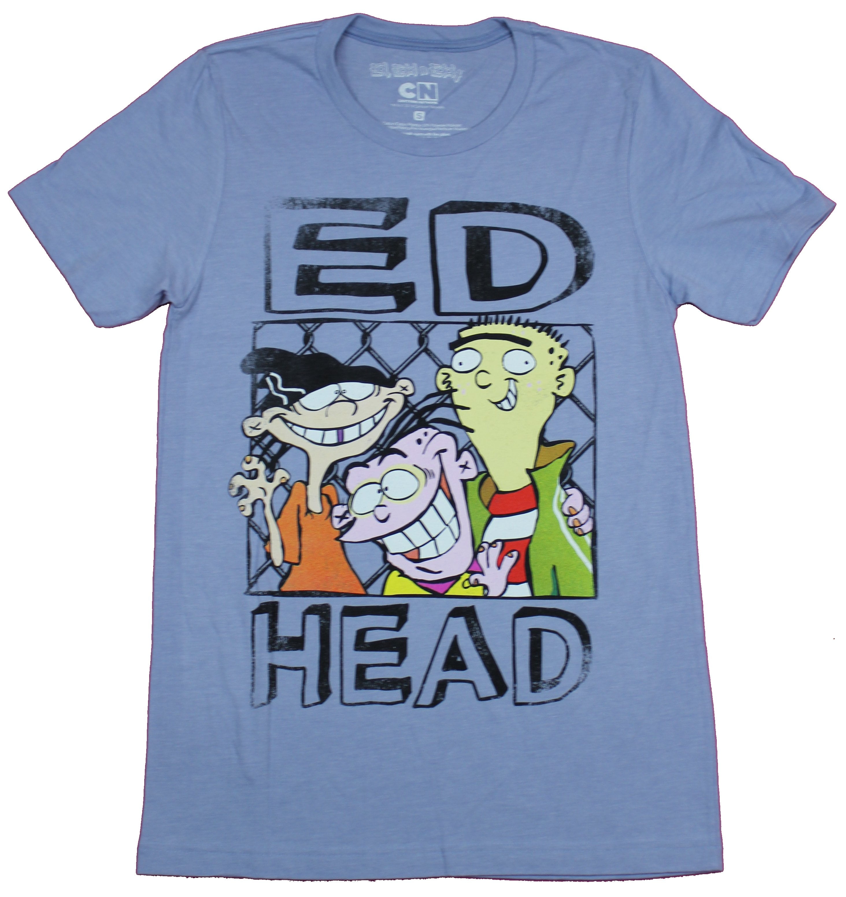 Ed Edd & Eddy Mens T-Shirt - Ed Head Heads in Box Image (X-Large ...
