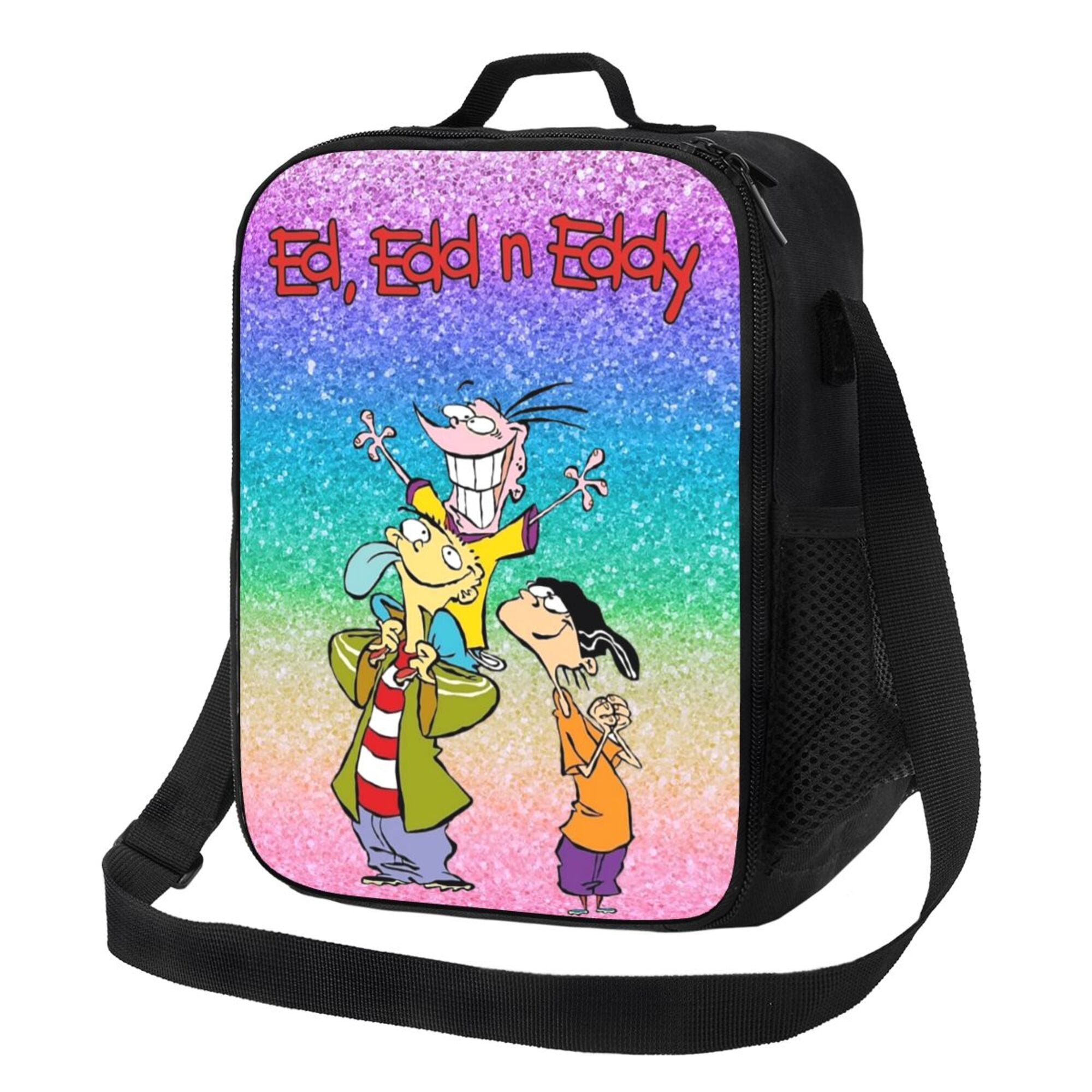 Ed Edd N Eddy Cartoon Lunch Bag Tote Shoulder Bags Insulated Lunch Box ...