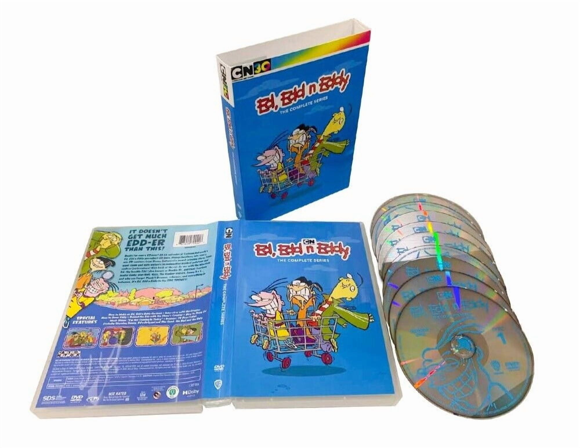 Ed, Edd N Eddy : Complete Series, Seasons 1-6 (DVD, 10-Disc, Box-Set ...