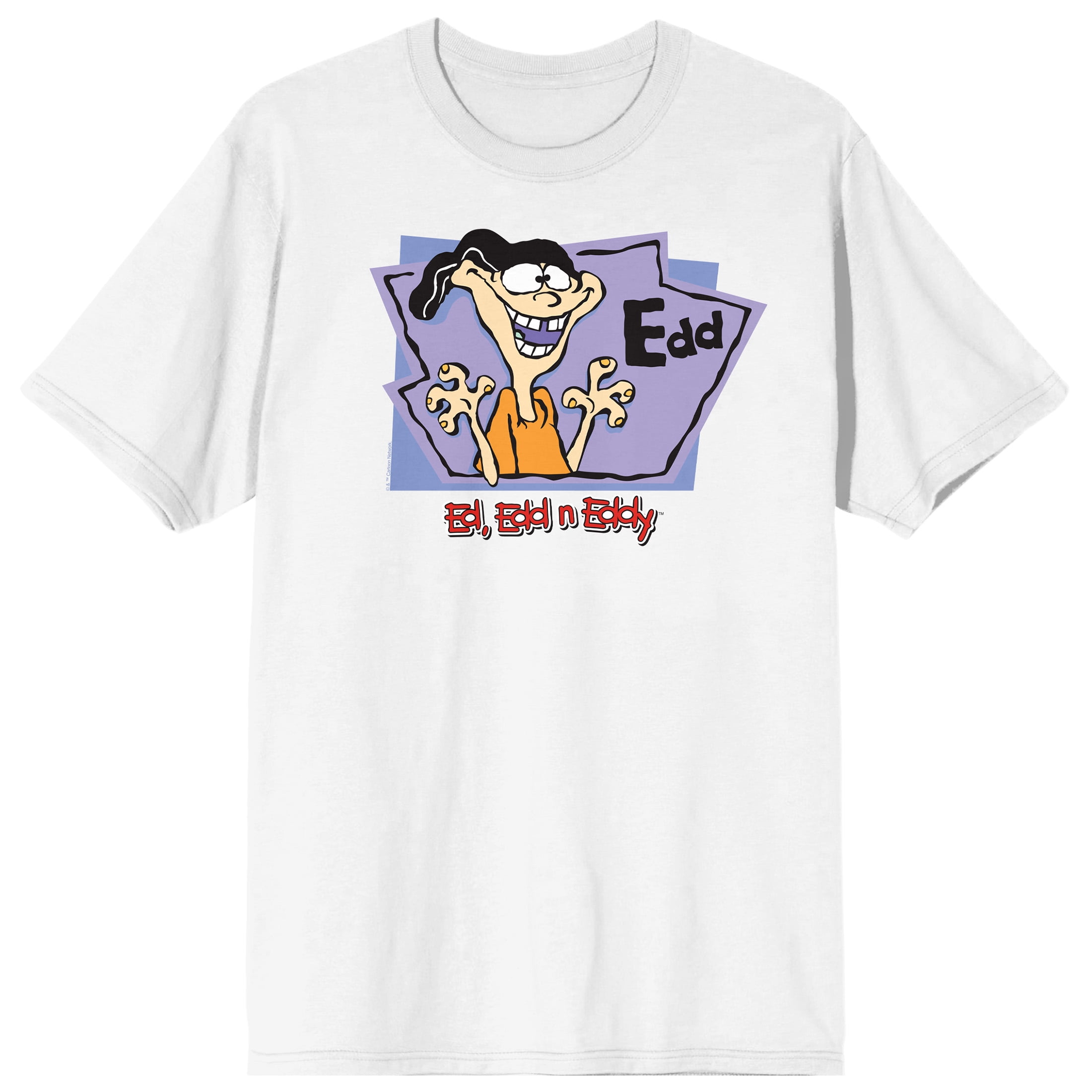 Ed Edd N Eddy Edd In Lavender & Purple Frames Crew Neck Short Sleeve ...