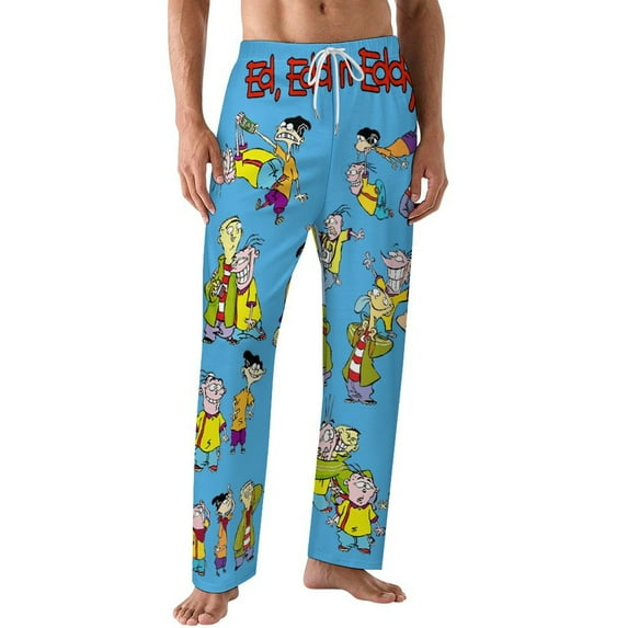 Ed, Edd N Eddy Men's Pajama Long Pants Sleepwear Home Paj Sleeping ...