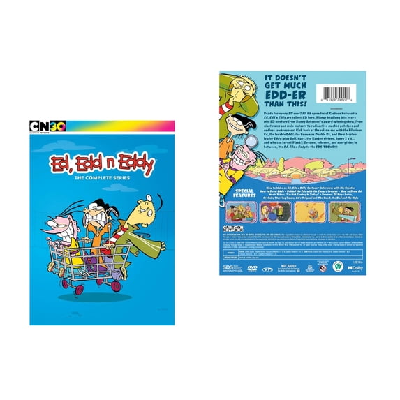 Ed, Edd N Eddy: the Complete Series (DVD) BOX-SET - Walmart.com